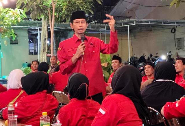 Target Juara Pemilu 2024 Ketua Pdip Surabaya Ke Kader Banteng